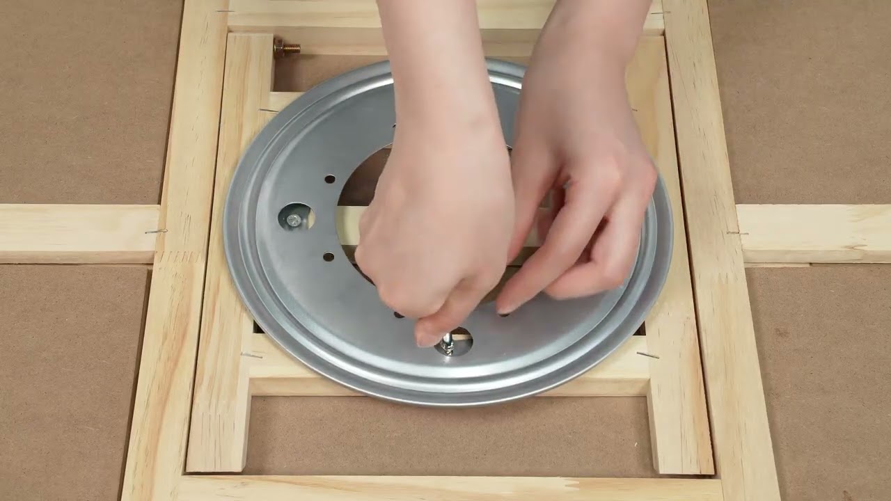 All4JIG Medium 2-in-1 Metal Rotating Puzzle Board Installation Video
