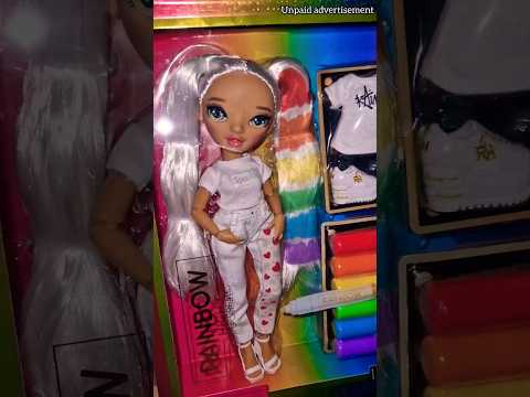 New Rainbow High dolls color and create green eye girl /fantasic fashion project rainbow Poppy Rowan