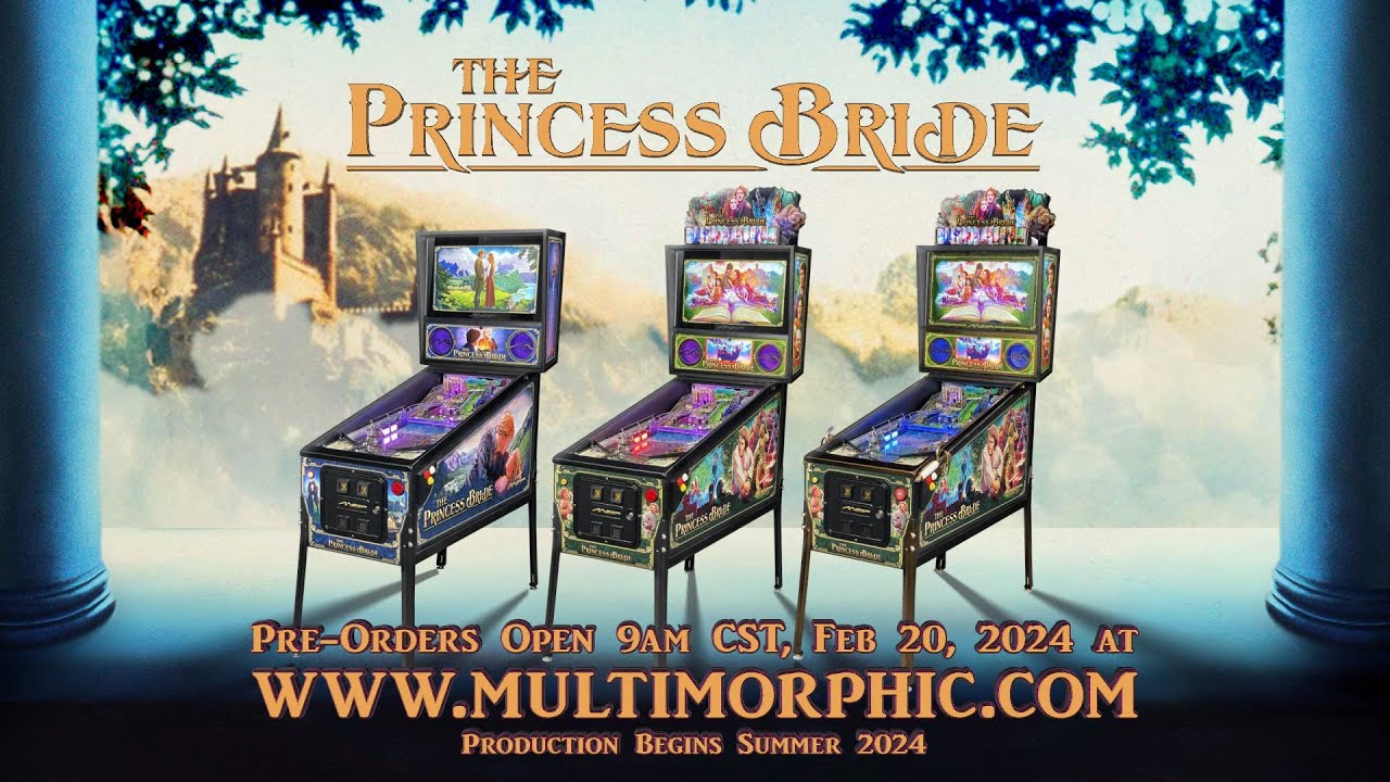 THE PRINCESS BRIDE REVEALED – Welcome to Pinball News – First & Free