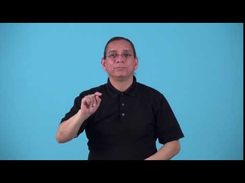 American Sign Language ASL Video Dictionary - pull on his boots