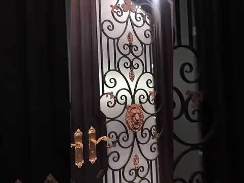 House Main New Style Wrought Iron Gates Price New Steel Door