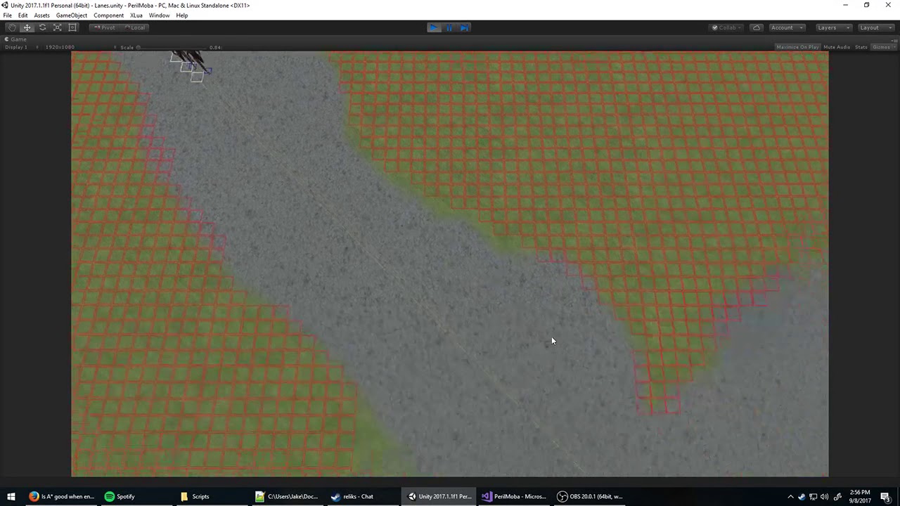Local avoidance incorporated into A* pathfinding algorithm
