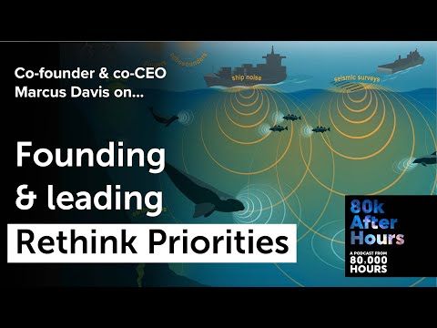 Marcus Davis on founding and leading Rethink Priorities