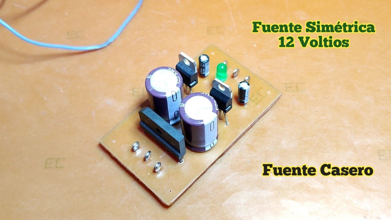 Easy to Make 12v Symmetrical Power Supply