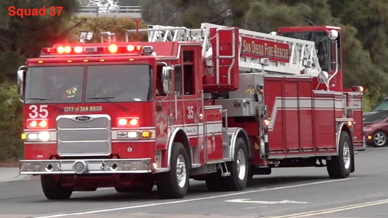 San Diego Fire Responding (Compilation 49)