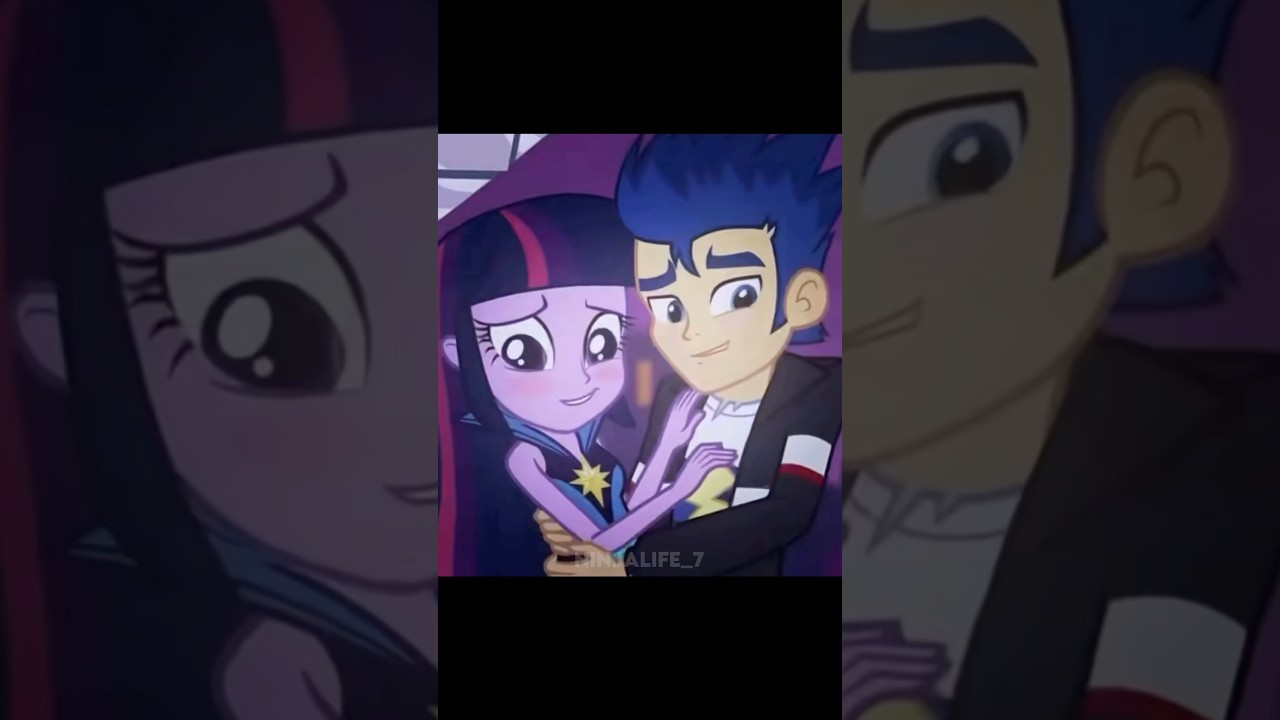 Flash and Twilight💙💜 |My Little Pony| I’m obsessed with this edit