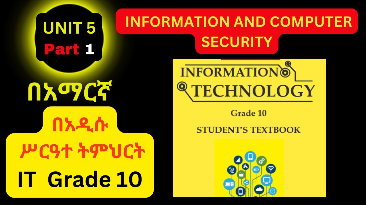 IT GRADE 10 UNIT 5 Part 1/5.2. INFORMATION AND COMPUTER SECURITY