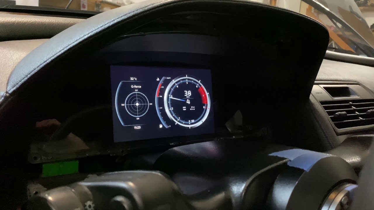 This Virtual Dashboard Installed in the 1991 Acura NSX Is DIY ...