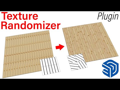 Texture Randomizer Plugin for SketchUp - TutorialsUp
