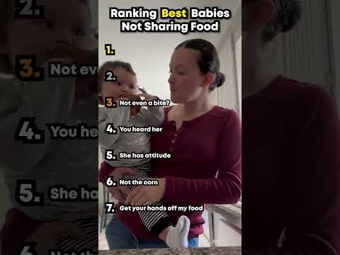 Ranking Best Babies Not Sharing Food