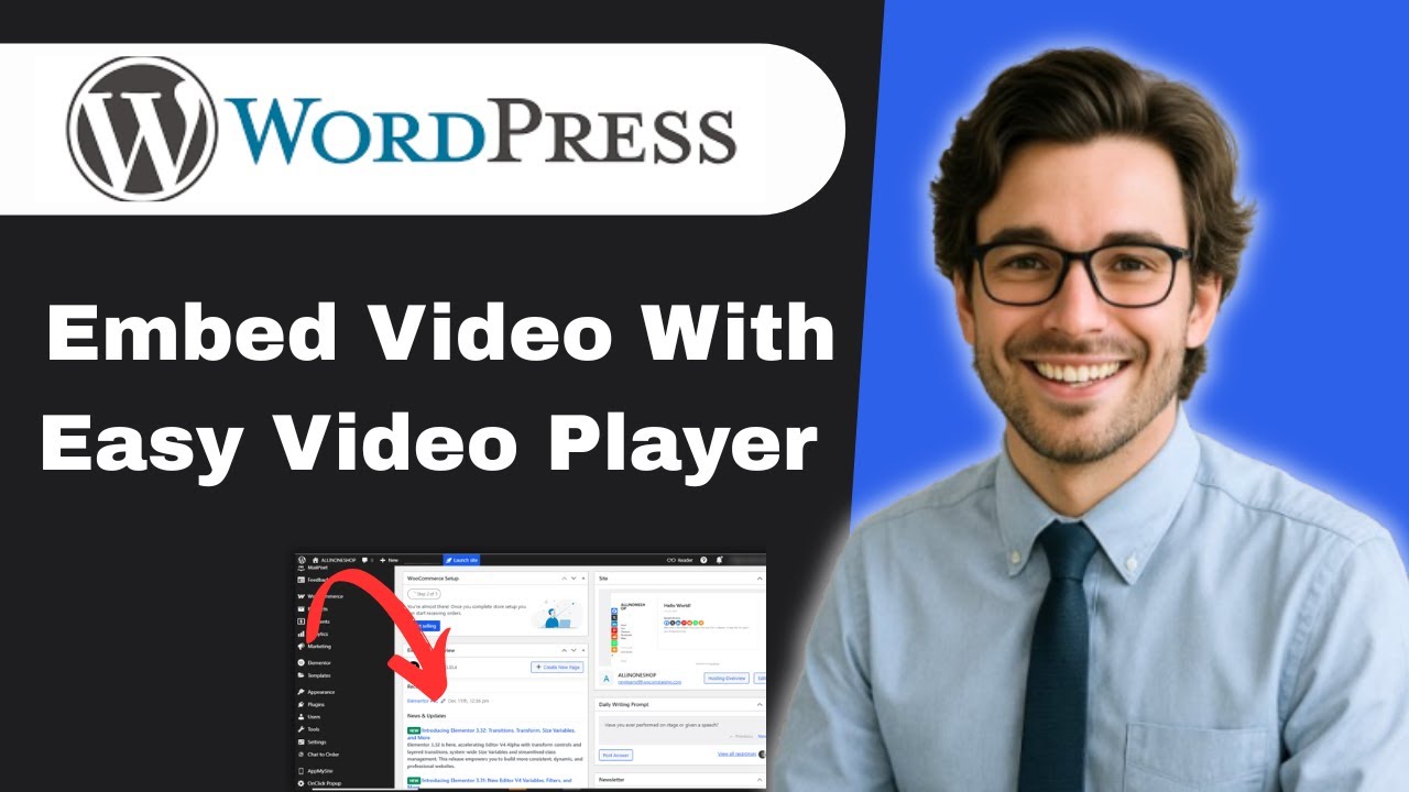 How to embed a video with Easy Video Player WordPress plugin (full guide)