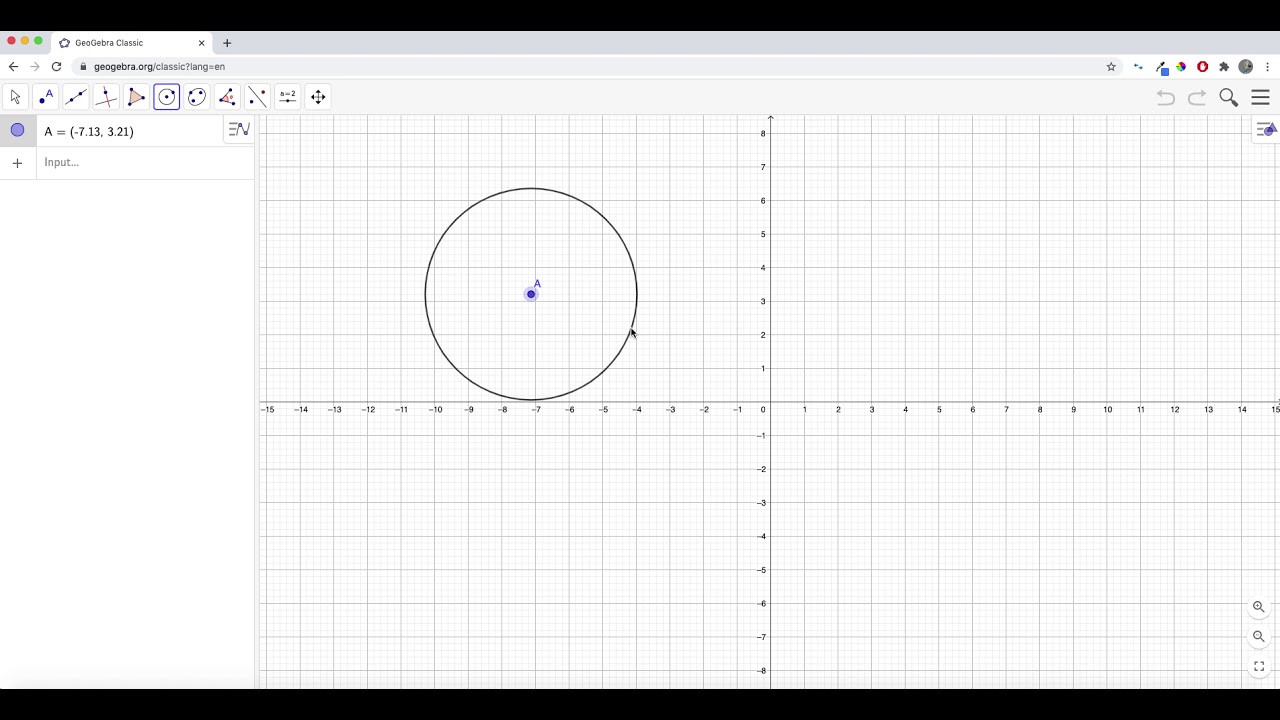 6-2 Visually Testing Circle Theorems in GeoGebra