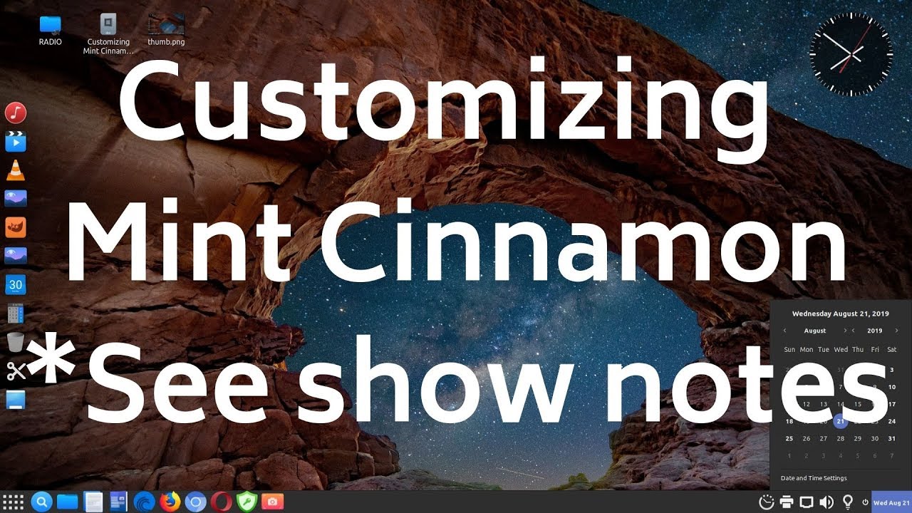 Customizing Linux Mint Cinnamon