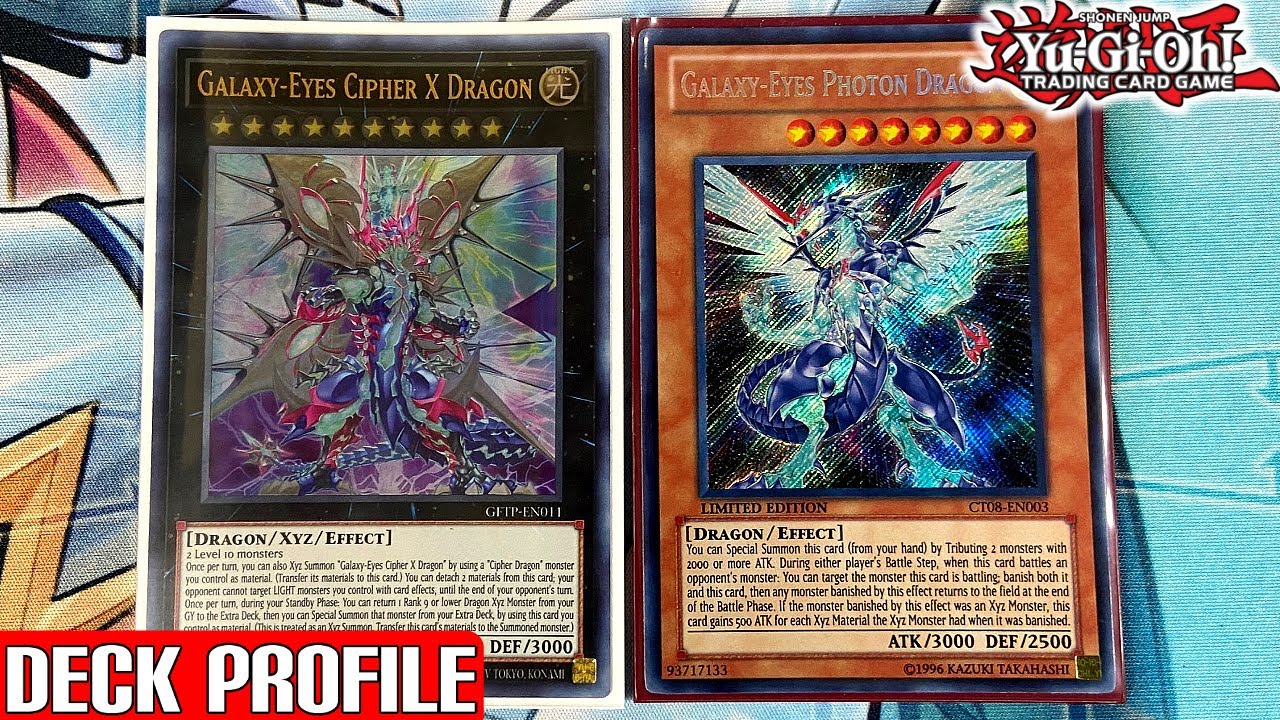 Yu-Gi-Oh! GALAXY-EYES PHOTON DRAGON DECK PROFILE NEW MAY 2021 BANLIST! BUDGET OPTIONS