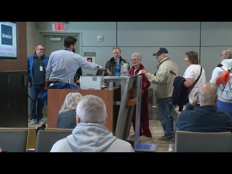 From Florida to Pennsylvania, passengers excited to take to the skies