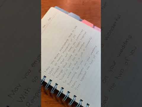 Wedding congratulations: marriage wishes messages | handwriting