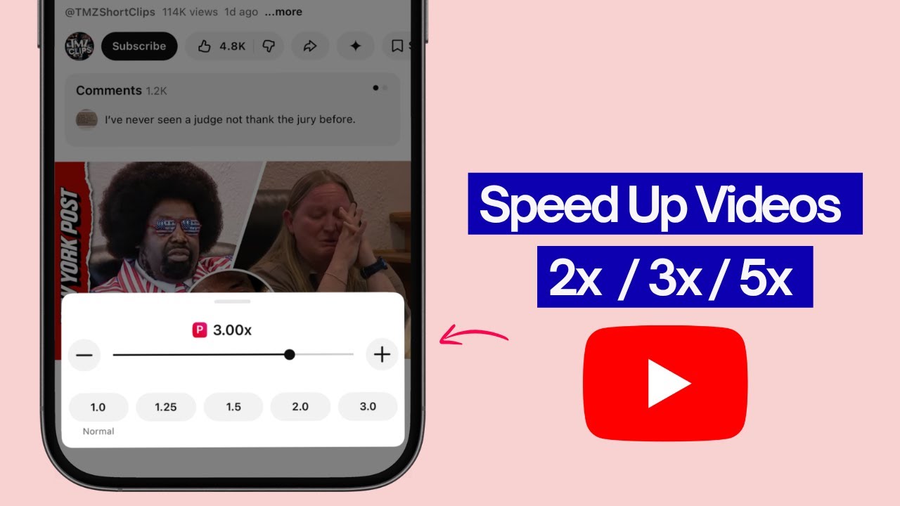 How to Speed Up YouTube Videos | Watch in 2x 3x 5x 