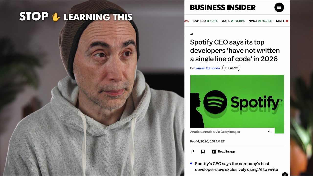 Spotify’s Top Developers Aren’t Writing Code in 2026 — Learn This Instead.