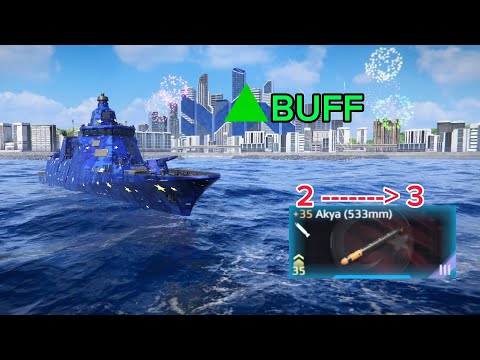 TF-2000 BUFF - 2 TO 3 TORPEDO - MODERN WARSHIPS