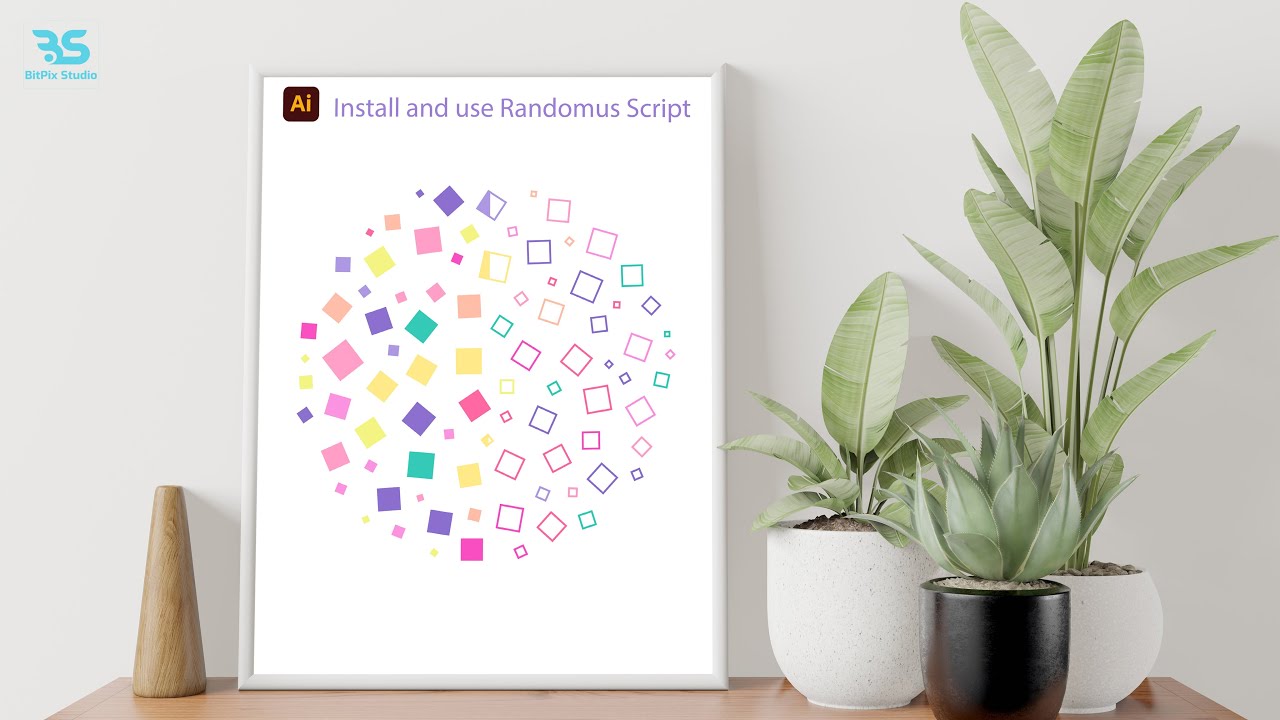 Randomus Script | Adobe Illustrator | Randomus Script & Fillinger Script combination |How to install