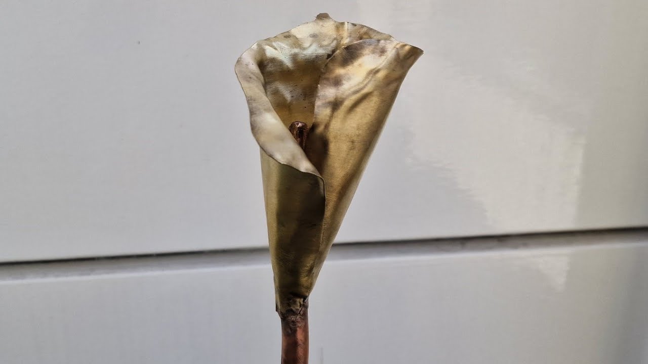 Making my first Metal Calla Lily