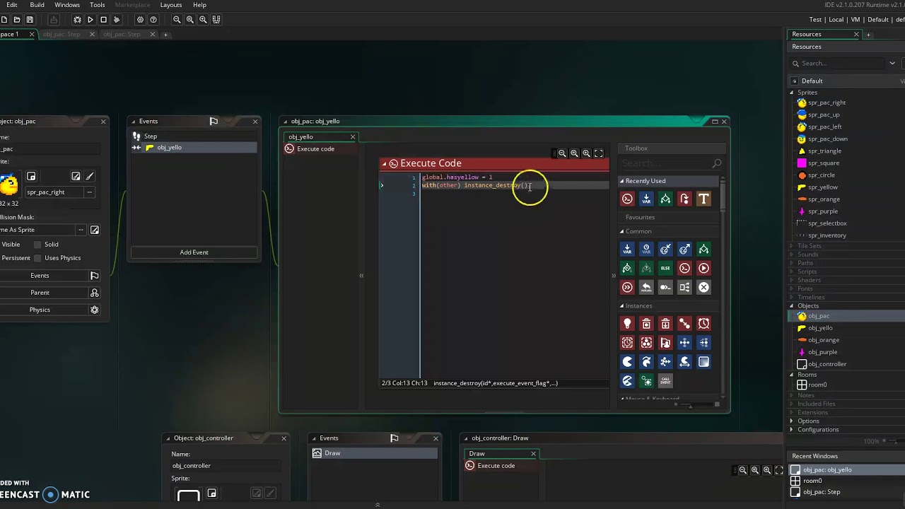 Gamemaker Studio 2: Simple Inventory pt1