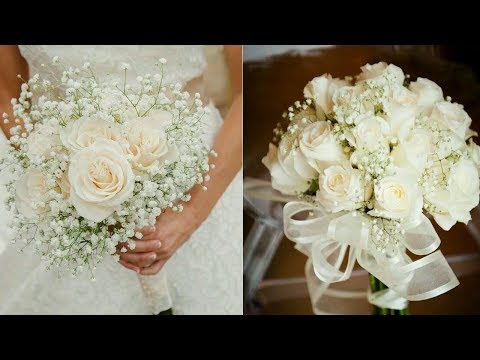 How to Arrange A Bridal Bouquet | DIY wedding bouquet | fresh flower bouquet for wedding