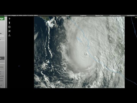 Severe Hurricane Lidia makes landfall near Puerto Vallarta, Mexico as Category 4 hurricane