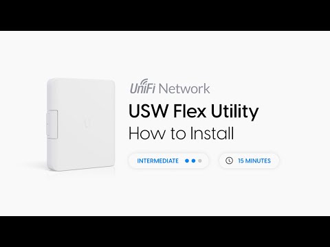 Ubiquiti USW-Flex-Utility Outdoor Enclosure for UniFi USW-Flex