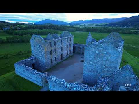 Ruthven Barracks: Aerial Journey Through Scotland’s Jacobite History #scotland #history #dronepilot