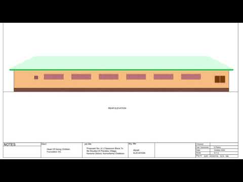 BLUEPRINT OF THE SCHOOL BUILDING