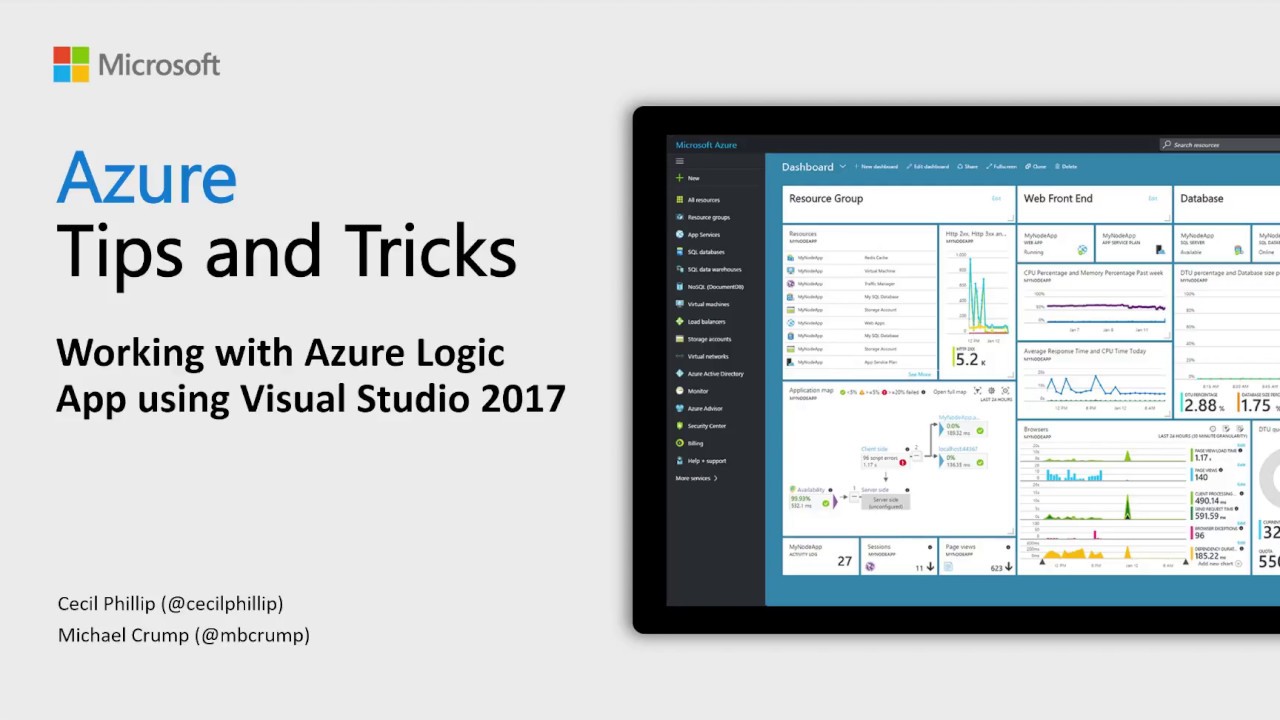 Working with Azure Logic App using Visual Studio 2017