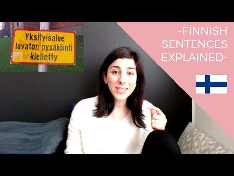 Finnish sentences explained: 'Yksityisalue luvaton pysäköinti kielletty' - Irina Pravet