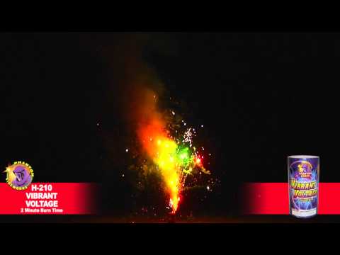 H-210 Vibrant Voltage - Phantom Fireworks