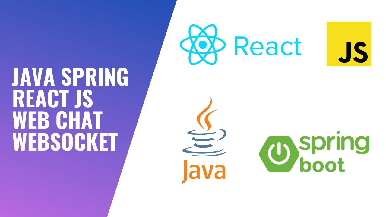 Full Stack  Real Time Chat: Java Spring Boot, Web Sockets, React JS