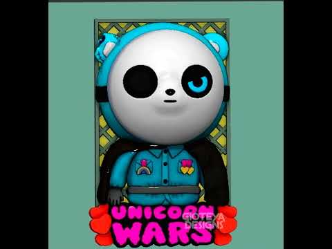 STL file Unicorn Wars Lieutenant Azulin v1 🦄 ・3D printing design to ...