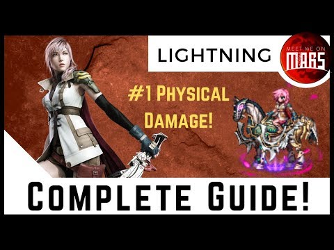 CG RADIANT LIGHTNING COMPLETE GUIDE! | New Rotation | FFBE