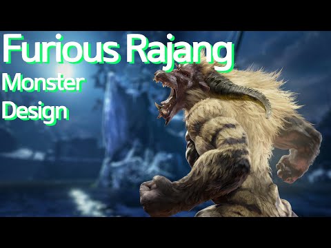 Furious Rajang Monster Visual Design Hot Take #mhrise #sunbreak #monsterhunter