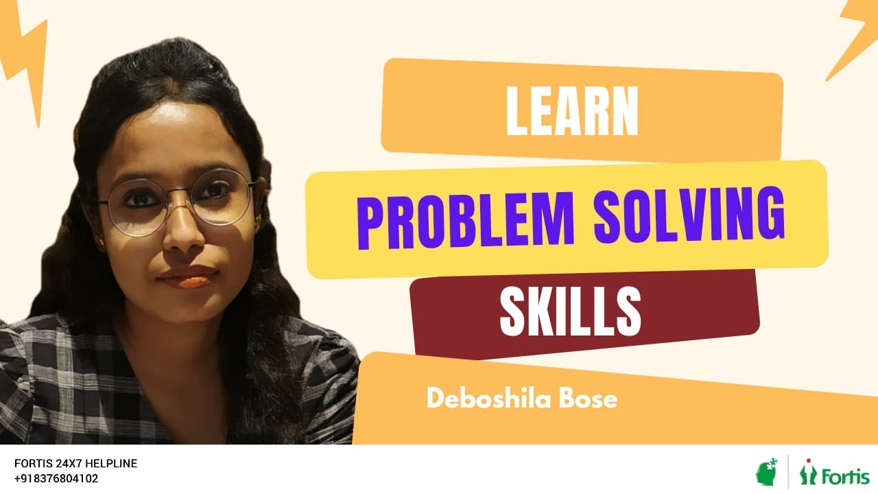 #7 Learn Problem Solving Skills - Building a Sense of Self in Adolescents