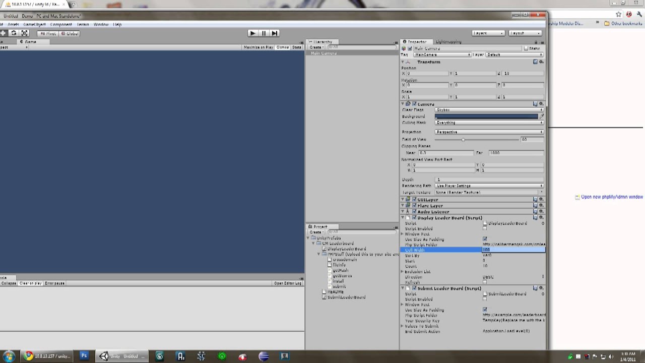 Easy Leaderboard Example