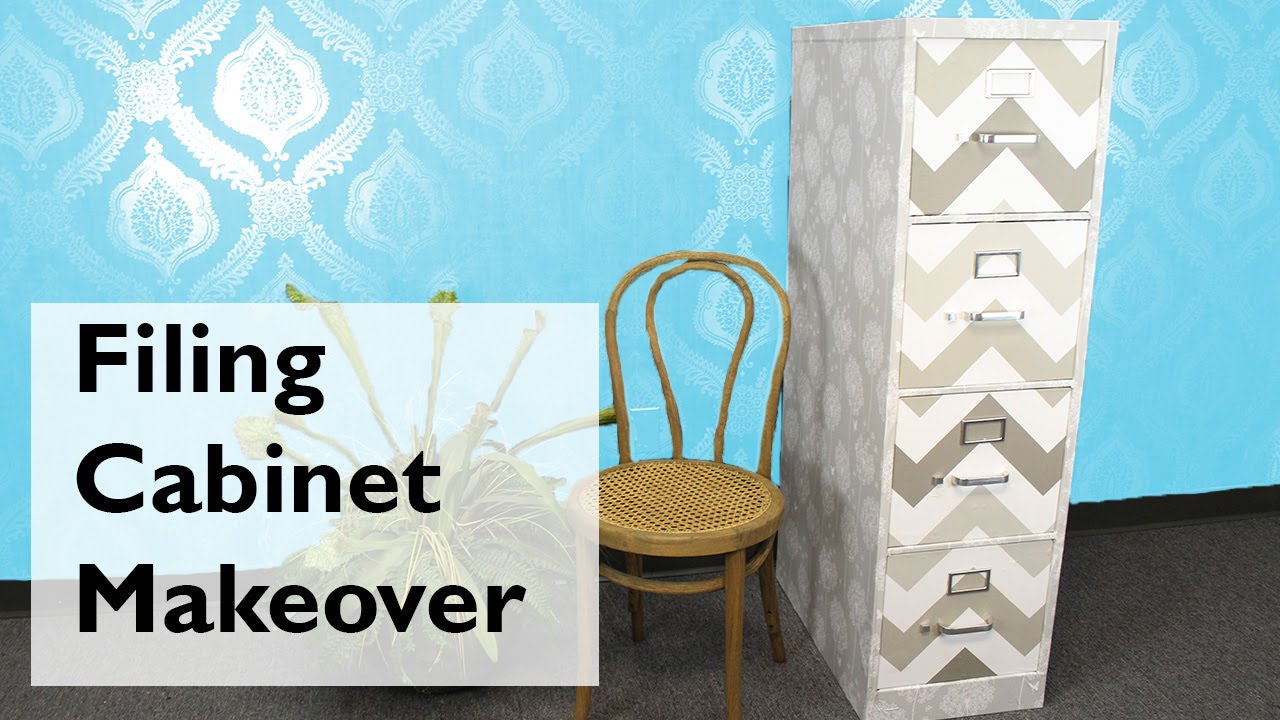 Filing Cabinet Makeover