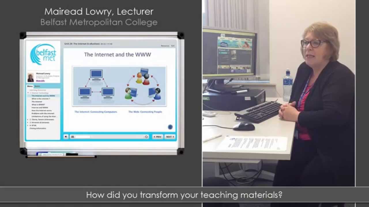 Mairead Lowry - The Blended Learning Toolkit in action