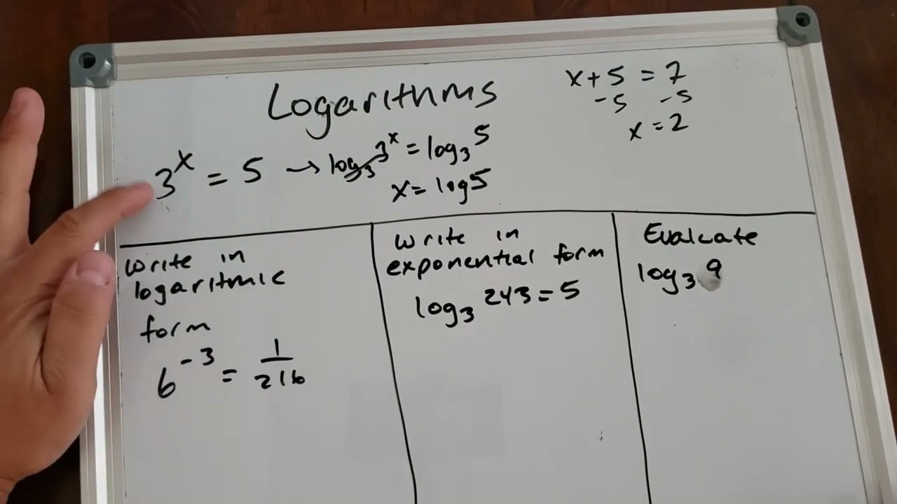 35  Logarithms