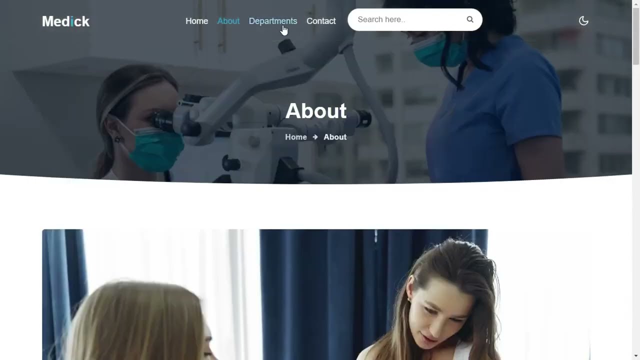 Download Doctor Website Template For Free With Source Code || Source Coder || 2022 #html #css #js