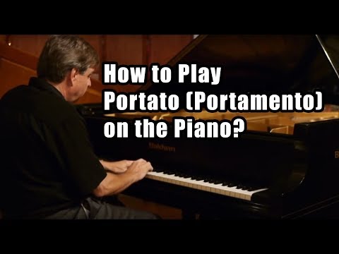 How to Play Portato (Portamento) on the Piano