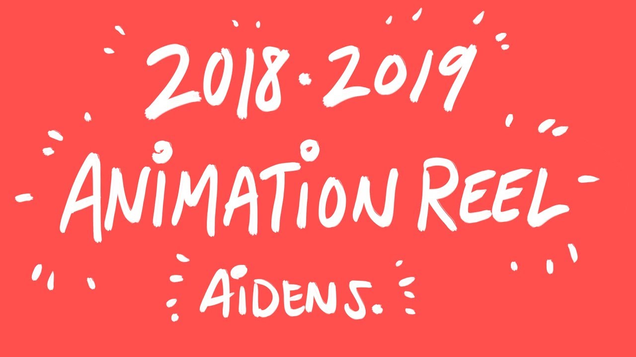 Animation Reel - 2018/19