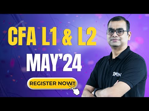 CFA L1 & L2 | May'24 Early Registration Window Open | Register Now!!