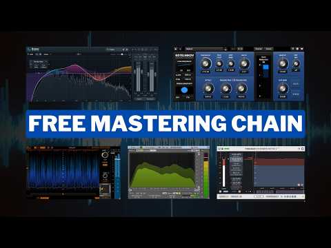 A Free Mastering Set Up To Start Mastering Today - 5 Free Plugins