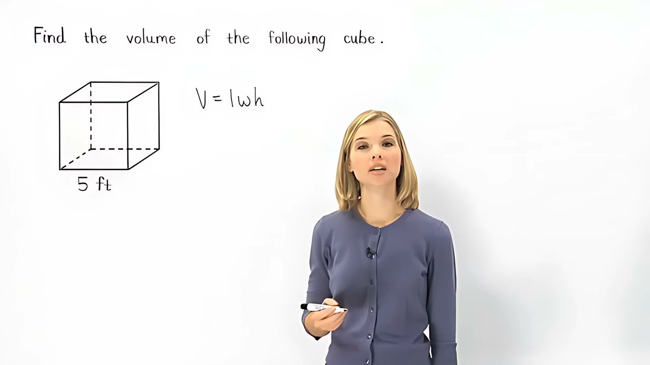 Volume of a Cube | Math Placement Test Prep | MathHelp.com