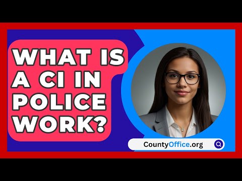What Is A CI In Police Work? - CountyOffice.org